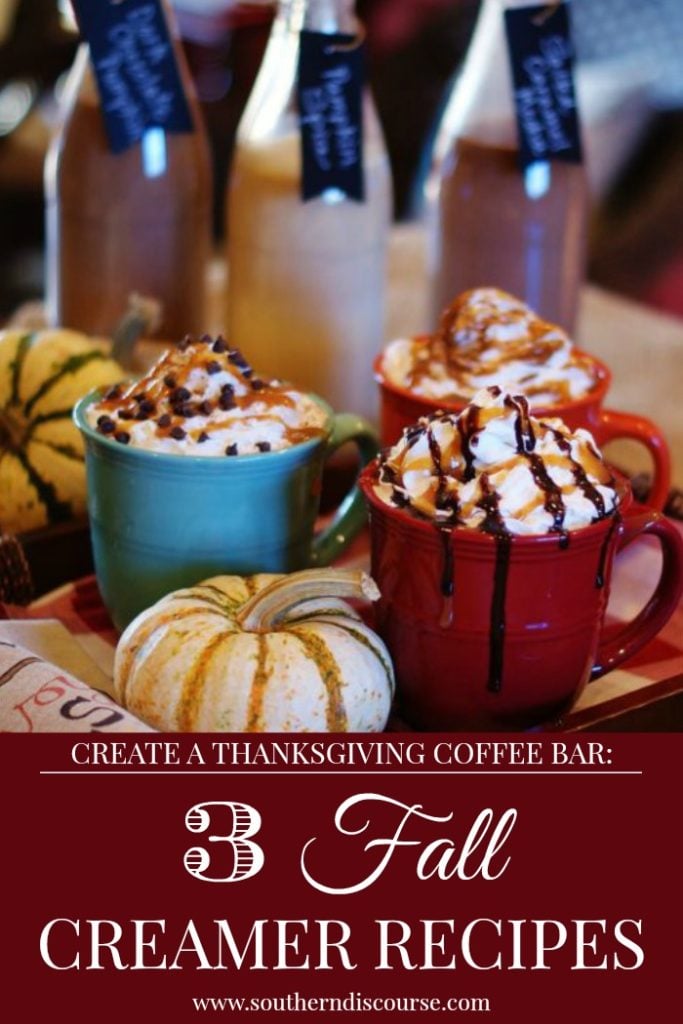 Thanksgiving Coffee Bar + 3 Fall Creamers - Southern Discourse