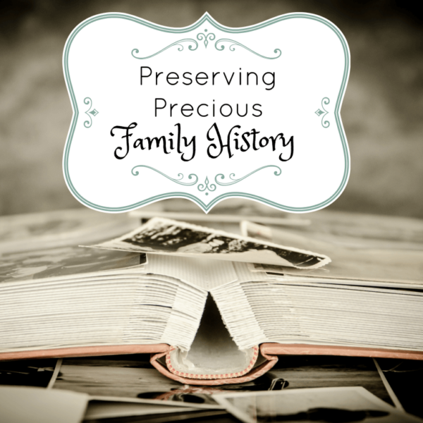 Preserving Precious Family History - Southern Discourse