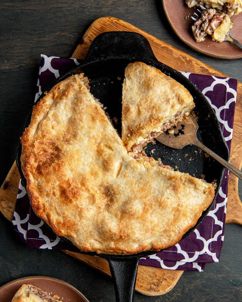 Southern Cottage Pie (Meat & Potatoes Pot Pie) - Southern Discourse