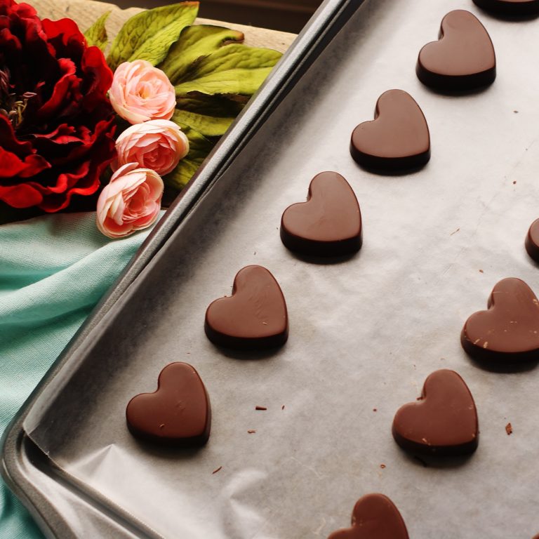 Spicy Chocolate Hearts in 3 Easy Steps - Southern Discourse