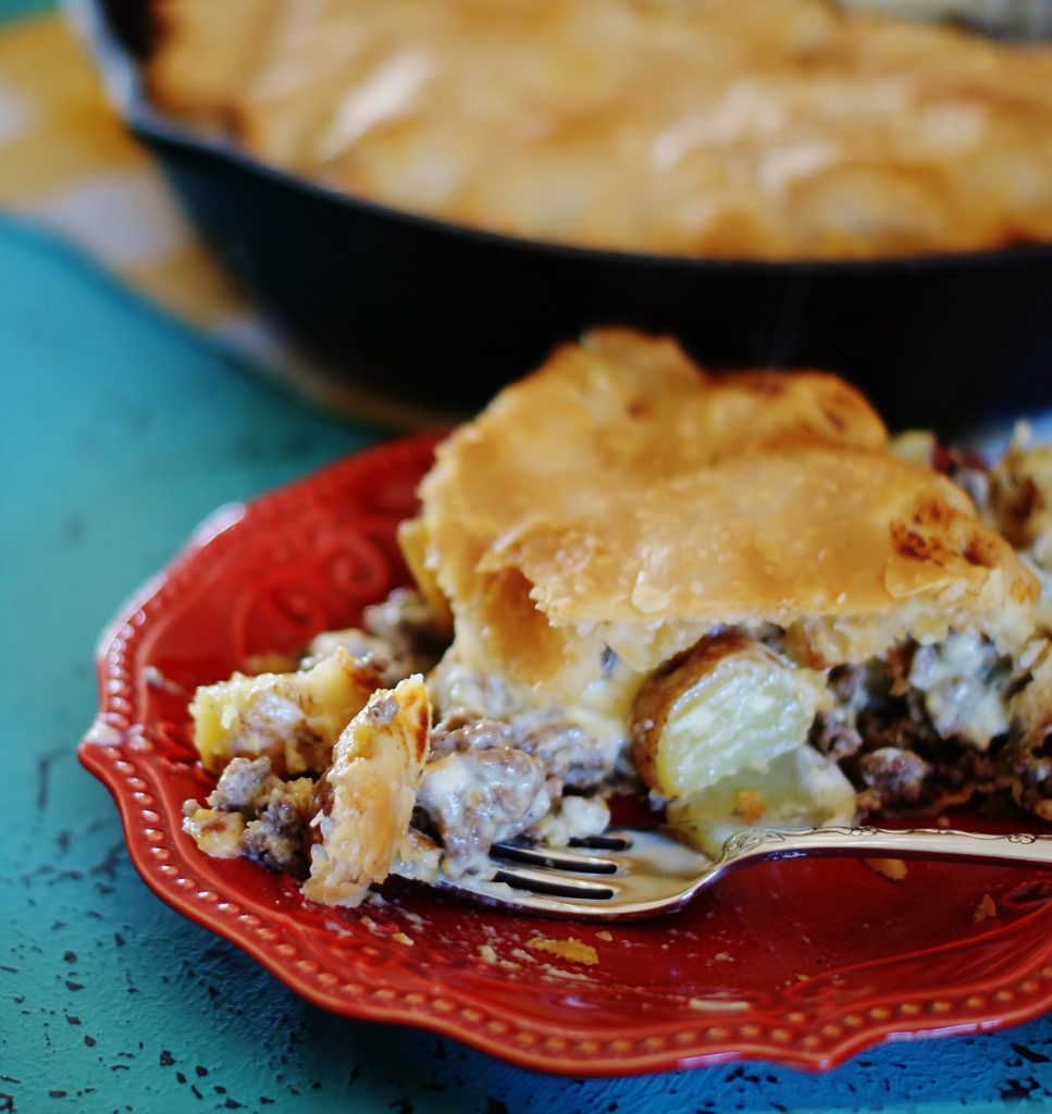 Monday Menu 111- Fried Chicken + Meat & Potatoes Pie - Southern Discourse