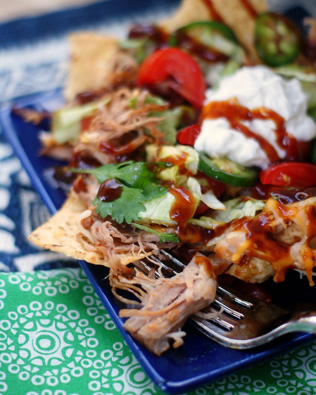 Sheet Pan BBQ Nachos - Southern Discourse