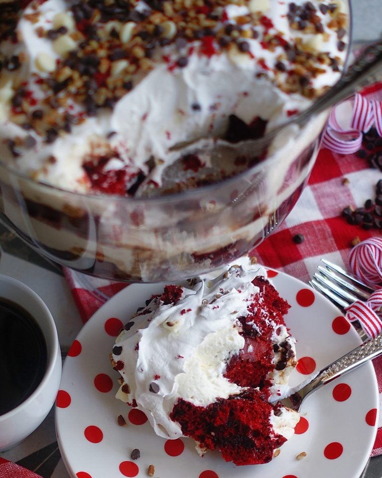 Red Velvet Trifle - Southern Discourse