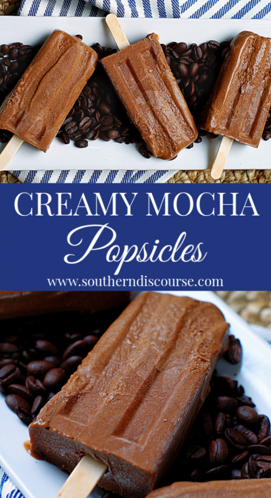 Creamy Mocha Popsicles - Southern Discourse