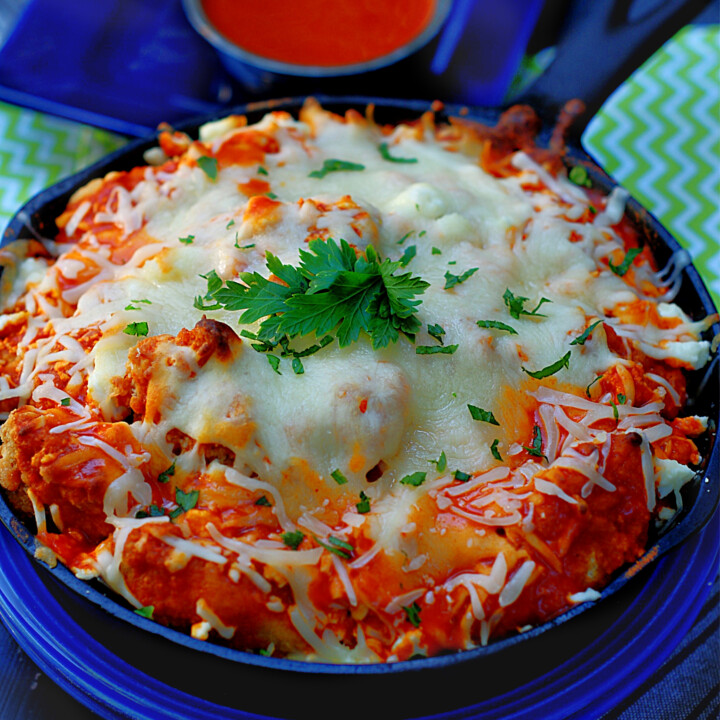 Loaded Buffalo Chicken Bites - southern discourse