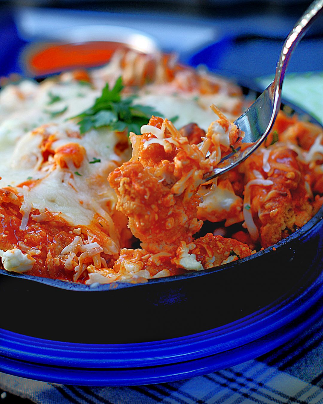 Loaded Buffalo Chicken Bites - southern discourse