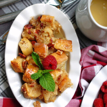 Southern Bread Pudding with Whiskey Cream Sauce - Southern Discourse