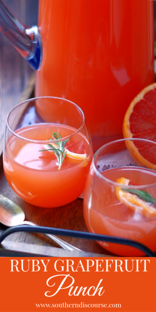 Ruby Grapefruit Punch - Southern Discourse