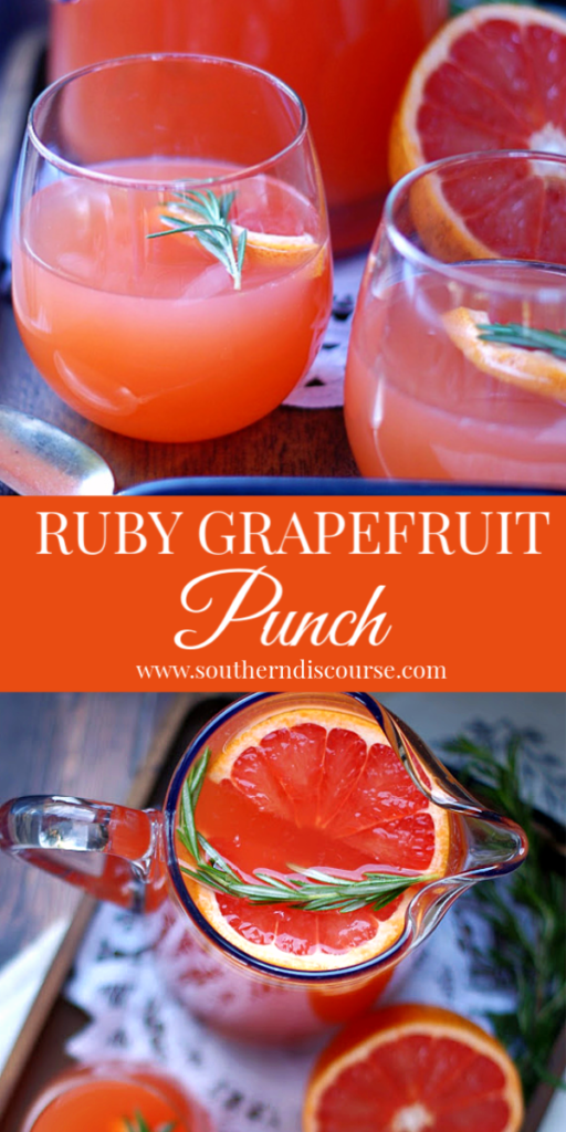 Ruby Grapefruit Punch - Southern Discourse