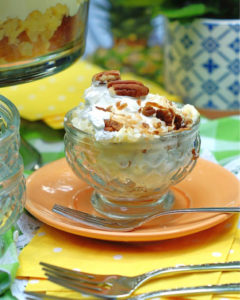 Dreamy Coconut Pineapple Trifle - Southern Discourse