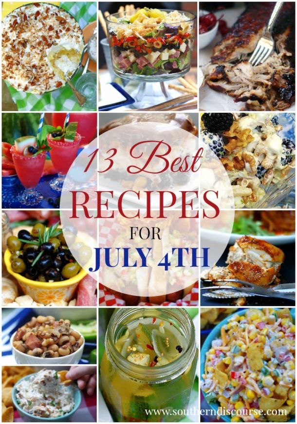 13 Best July 4th Recipes - Southern Discourse