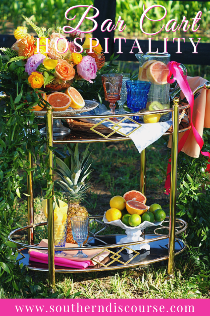 The Essential How-To for Bar Cart Hospitality - Southern Discourse