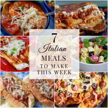 Saturday Seven- Italian Dinners to Make This Week - Southern Discourse
