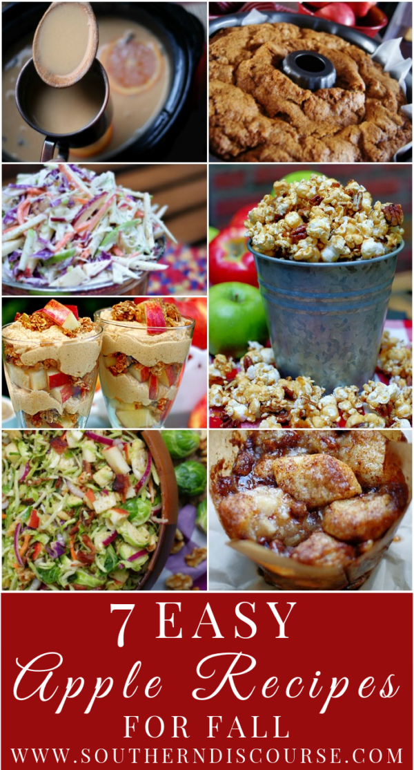 Easy Apple Recipes For Fall- Saturday Seven - Southern Discourse