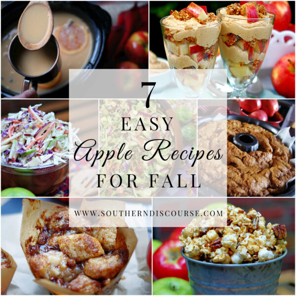 Easy Apple Recipes For Fall- Saturday Seven - Southern Discourse