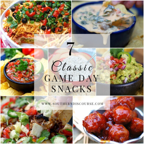 7 Classic Game Day Snacks- Saturday Seven - Southern Discourse