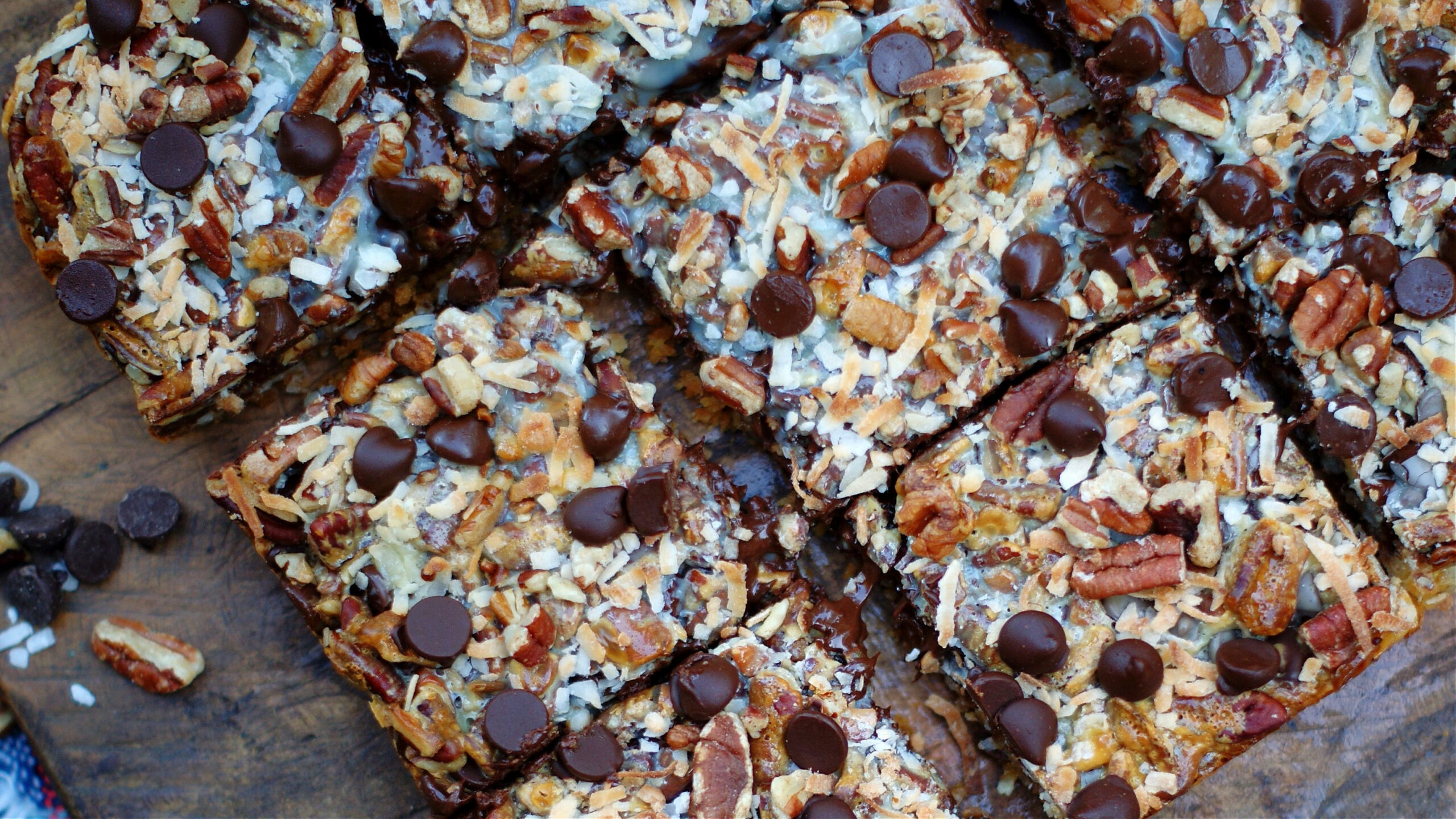 Hello Dolly Magic Cookie Bars - southern discourse