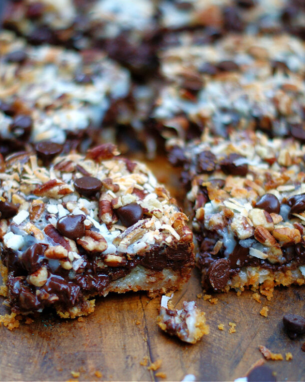 Hello Dolly Magic Cookie Bars - Southern Discourse
