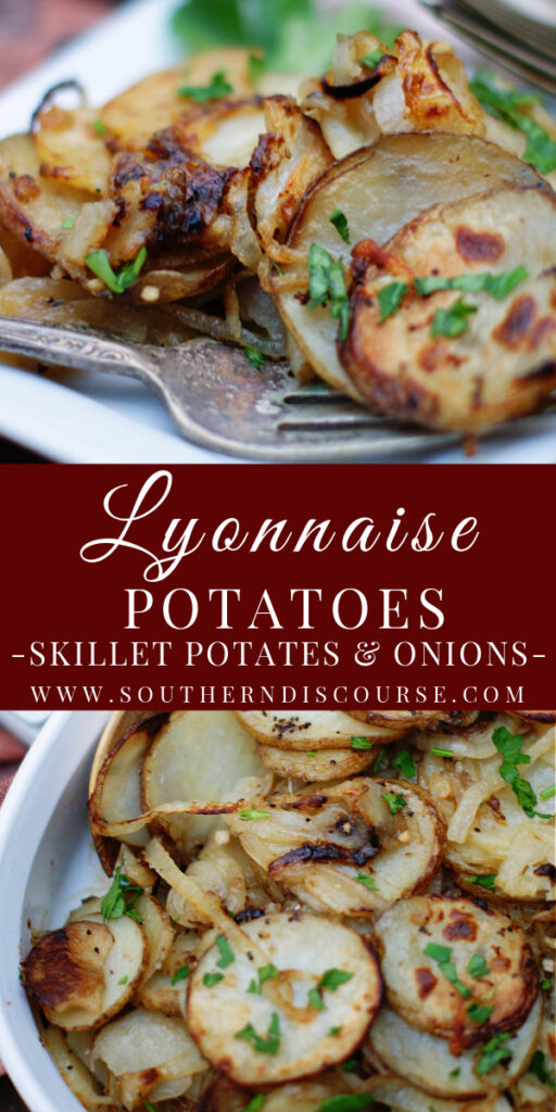 Lyonnaise Potatoes- Skillet Potatoes & Sweet Onions - Southern Discourse