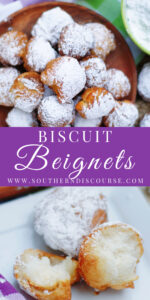 Easy Louisiana Biscuit Beignets - Southern Discourse