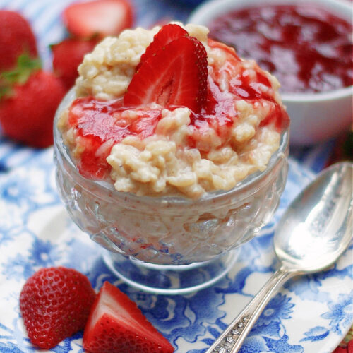 Quick Old Fashioned Rice Pudding - Southern Discourse