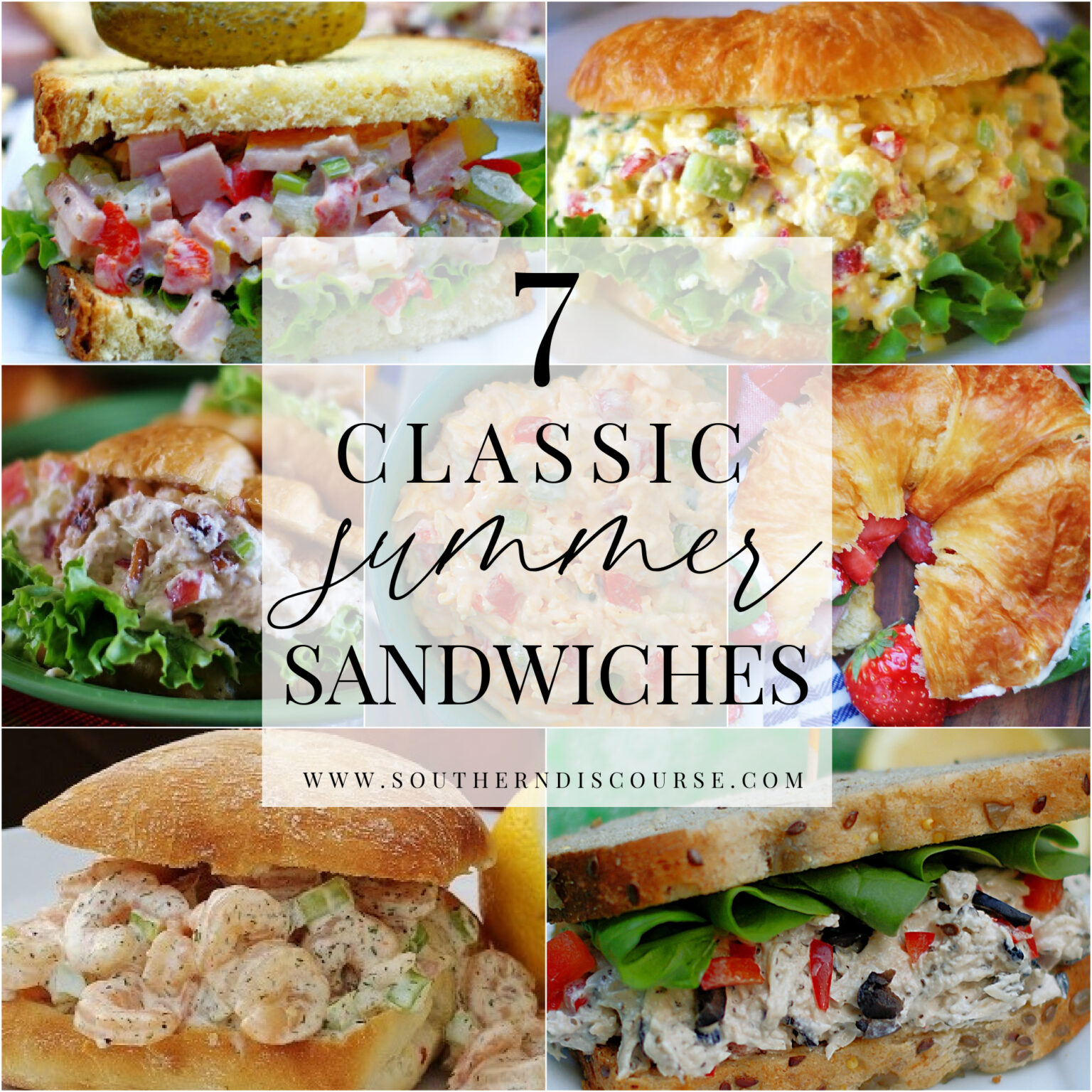 Classic Summer Sandwich Recipes - Southern Discourse