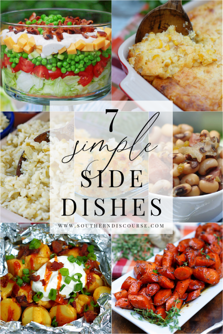 7 Simple Side Dishes to Complete Any Meal - Southern Discourse