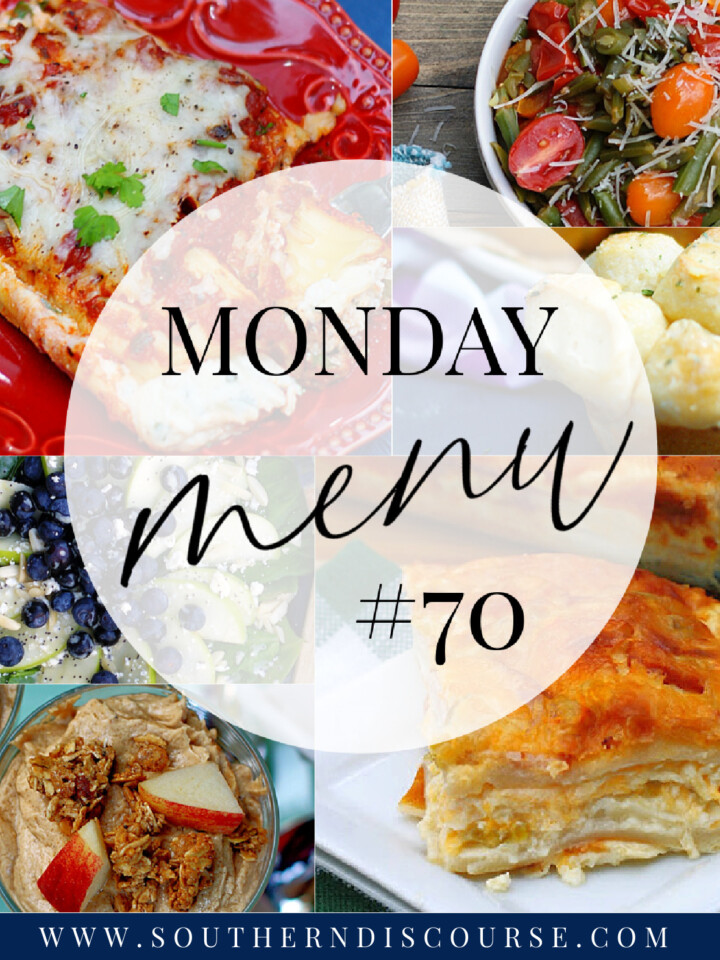 Monday Menu #68 - southern discourse