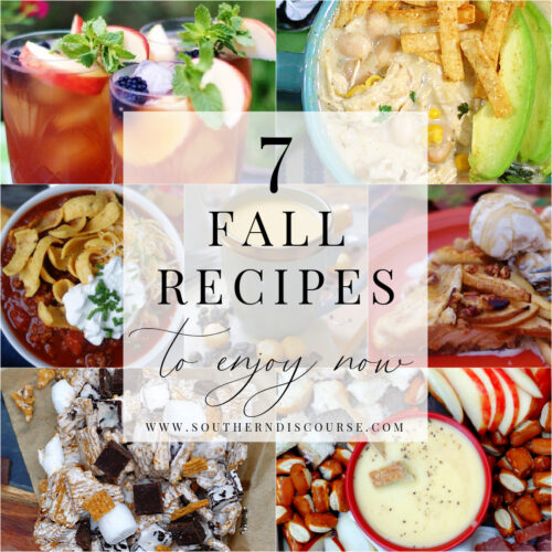 7 Fall Recipes to Enjoy Now - Southern Discourse