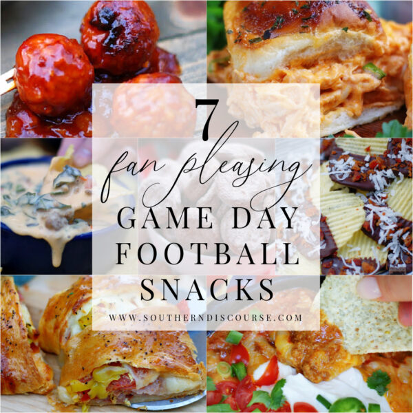 7 Fan-Pleasing Game Day Football Snacks - Southern Discourse