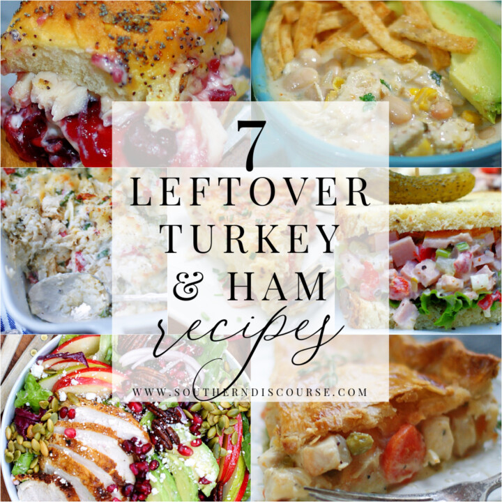 7 Leftover Holiday Turkey & Ham Recipes - Southern Discourse