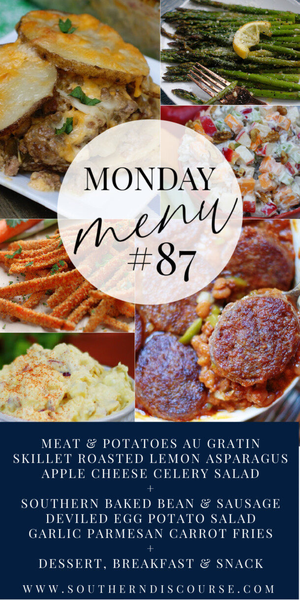 Monday Menu 87- Easy, Hearty Casseroles - Southern Discourse