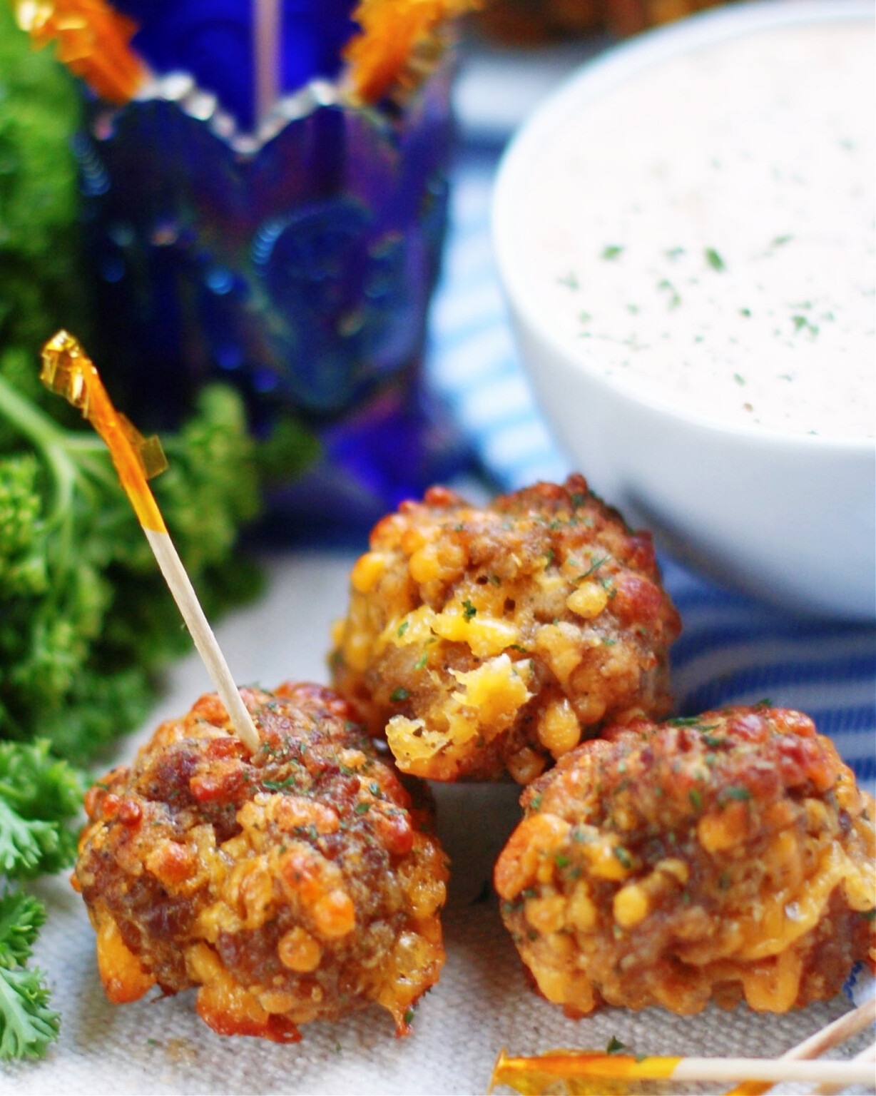 BEST Creole Sausage Balls - Southern Discourse