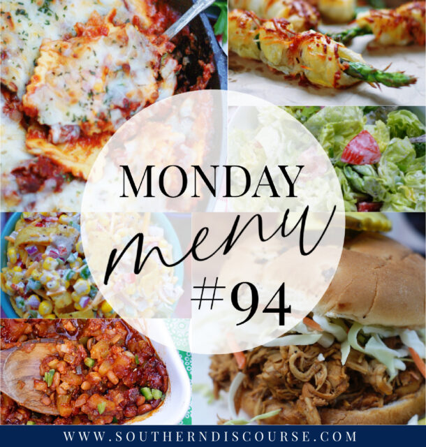 Monday Menu 94- Beefy Ravioli Casserole & BBQ Chicken Sandwiches ...