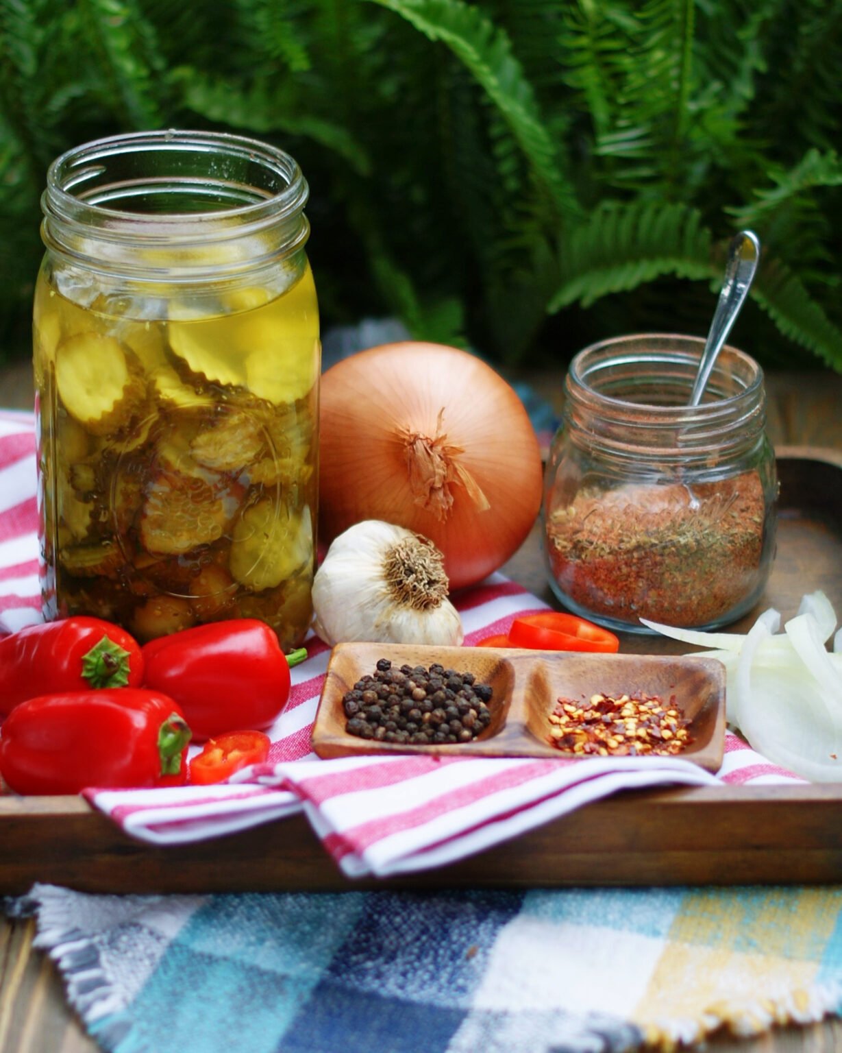 Sweet Heat Bread & Butter Pickles - Southern Discourse