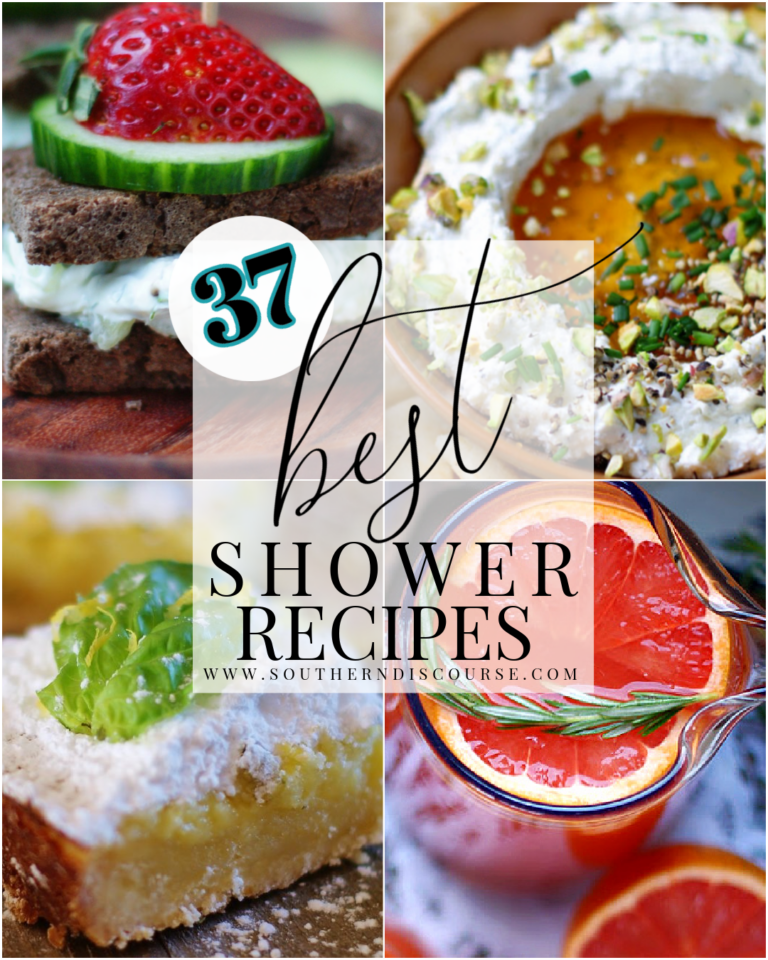 37 Best Shower Recipes - Southern Discourse