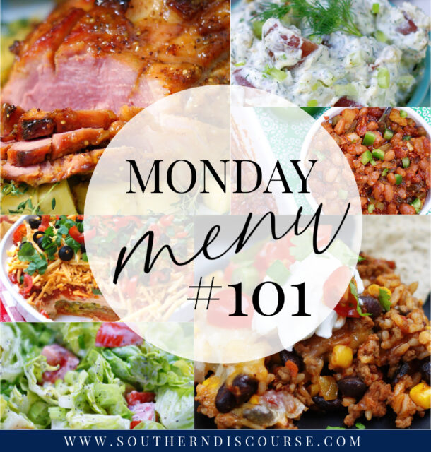 Monday Menu 101- Pineapple Ham & Cheesy Mexican Rice Casserole ...