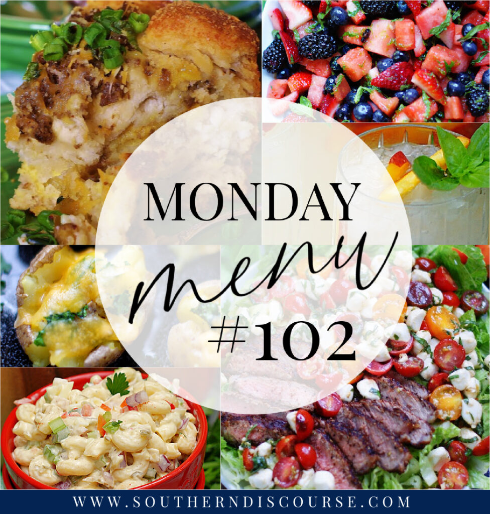 Monday Menu 102- Breakfast Dinner & Steak Salad - Southern Discourse
