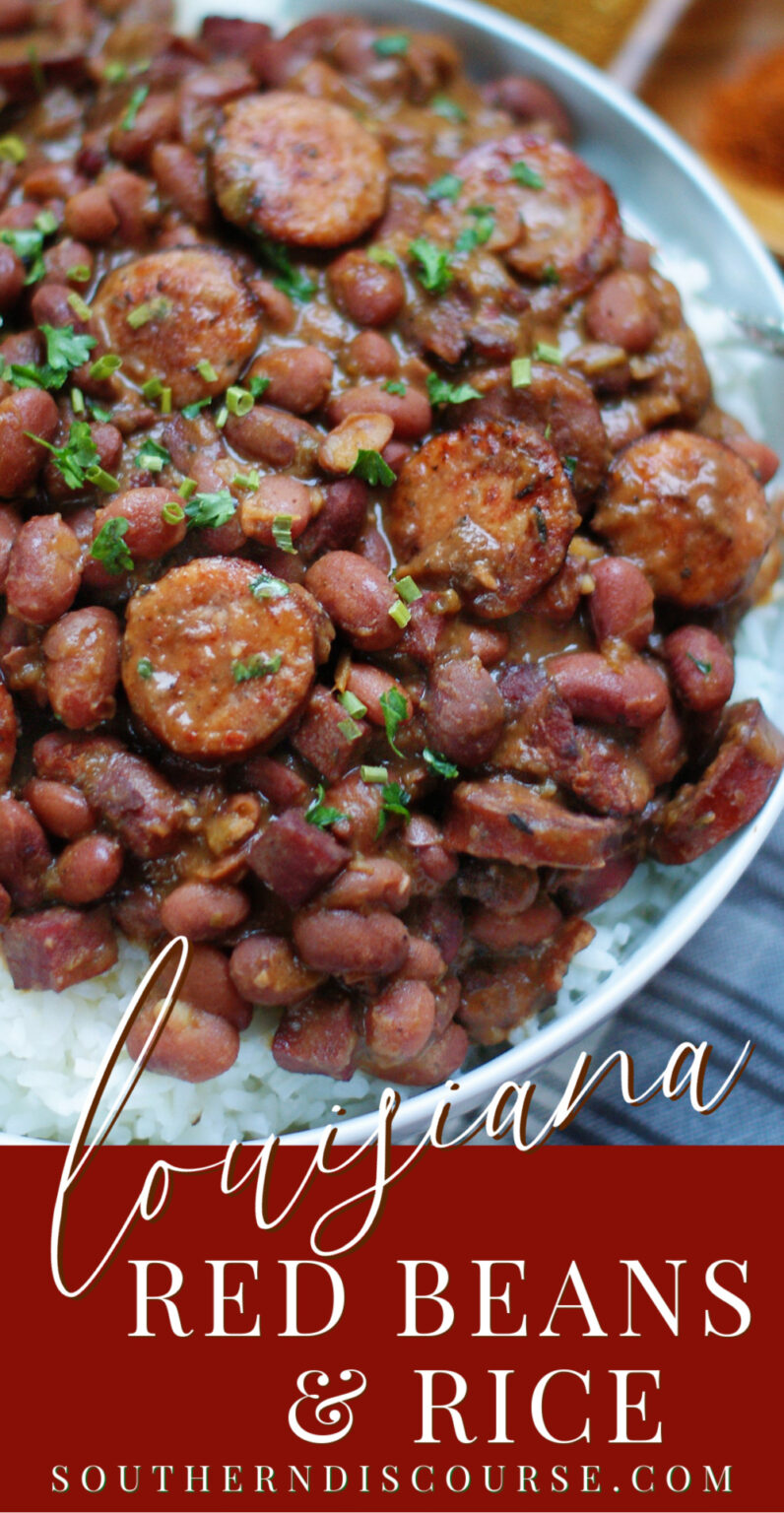 Louisiana Red Beans & Rice - Southern Discourse