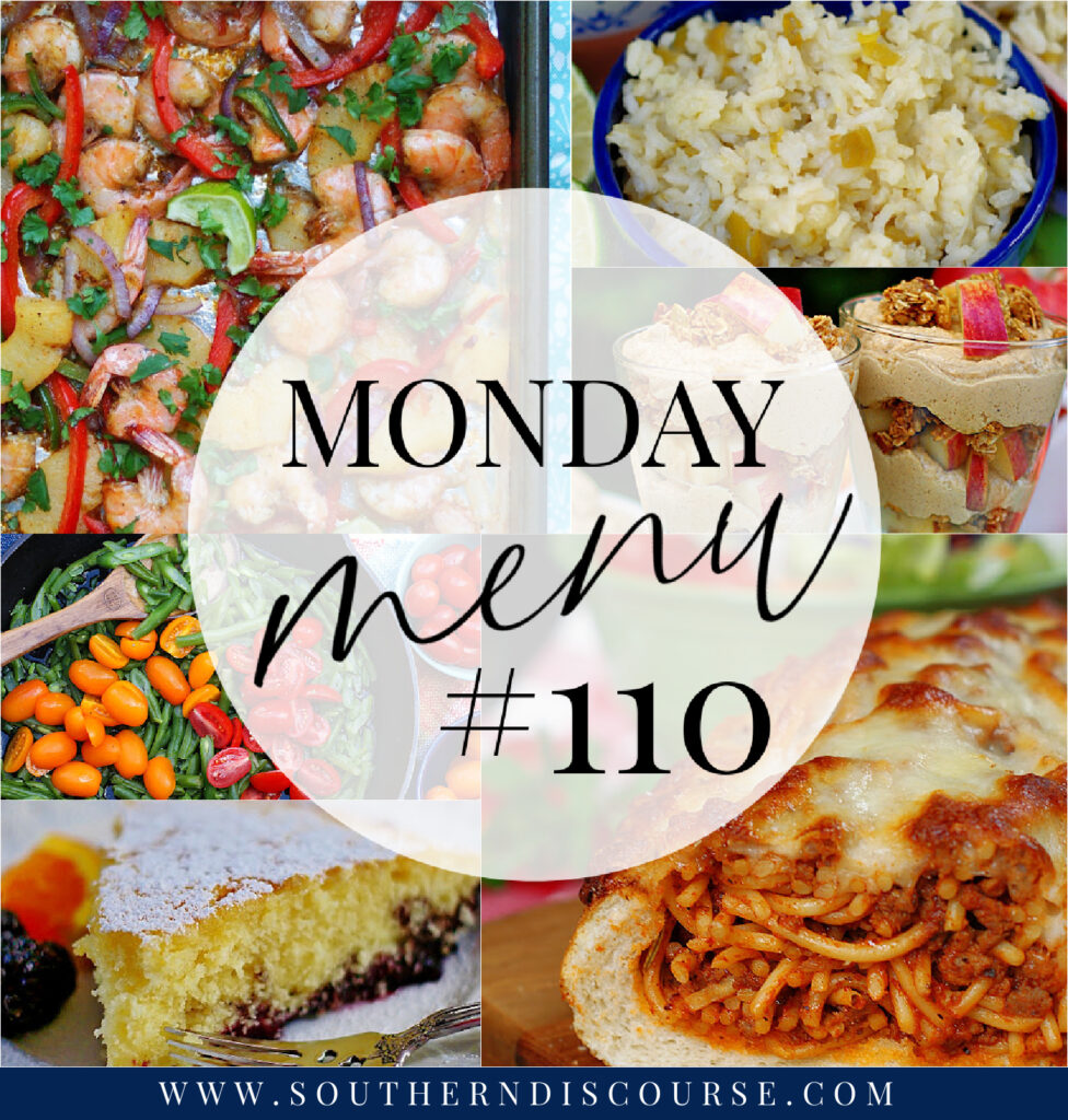 Monday Menu 110- Easy Sheet Pan Meal + Famous Spaghetti Recipe ...