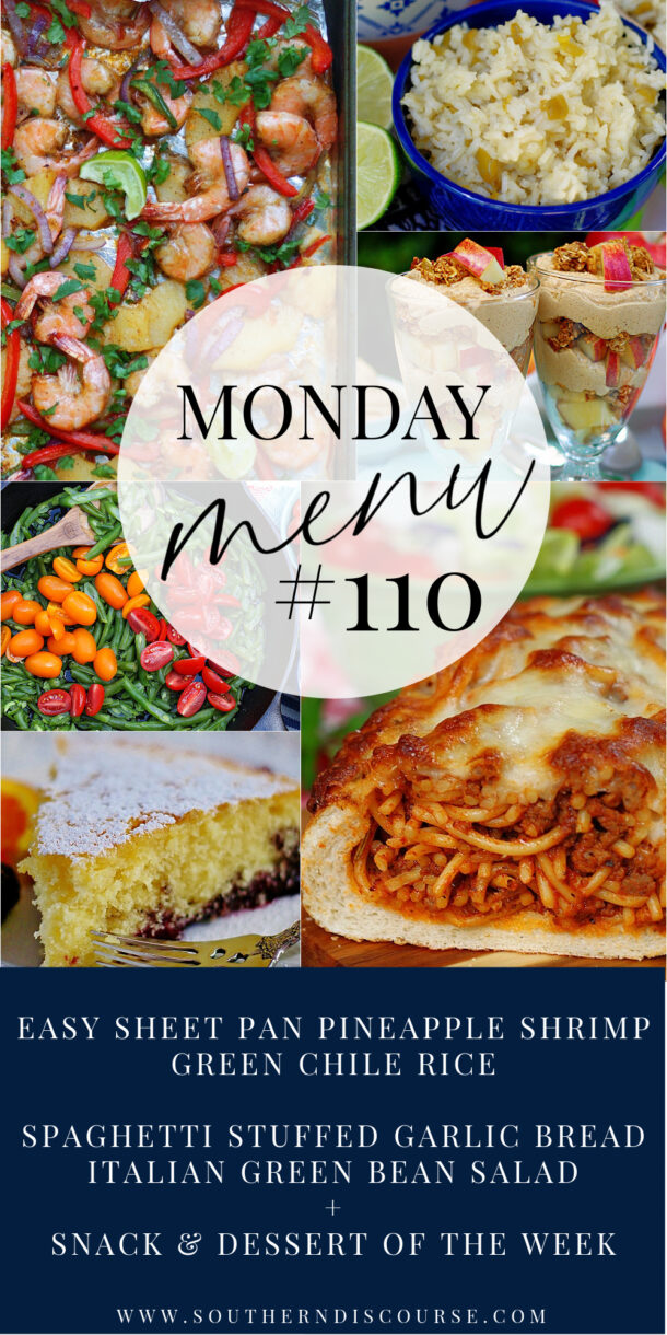 Monday Menu 110- Easy Sheet Pan Meal + Famous Spaghetti Recipe ...