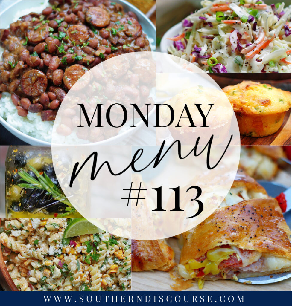 Monday Menu #113- Crescent Ring Sandwiches + Red Beans & Rice ...