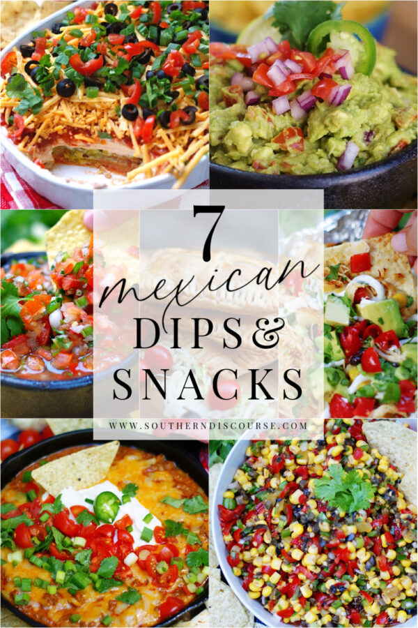7 Mexican Dips & Snacks - Southern Discourse
