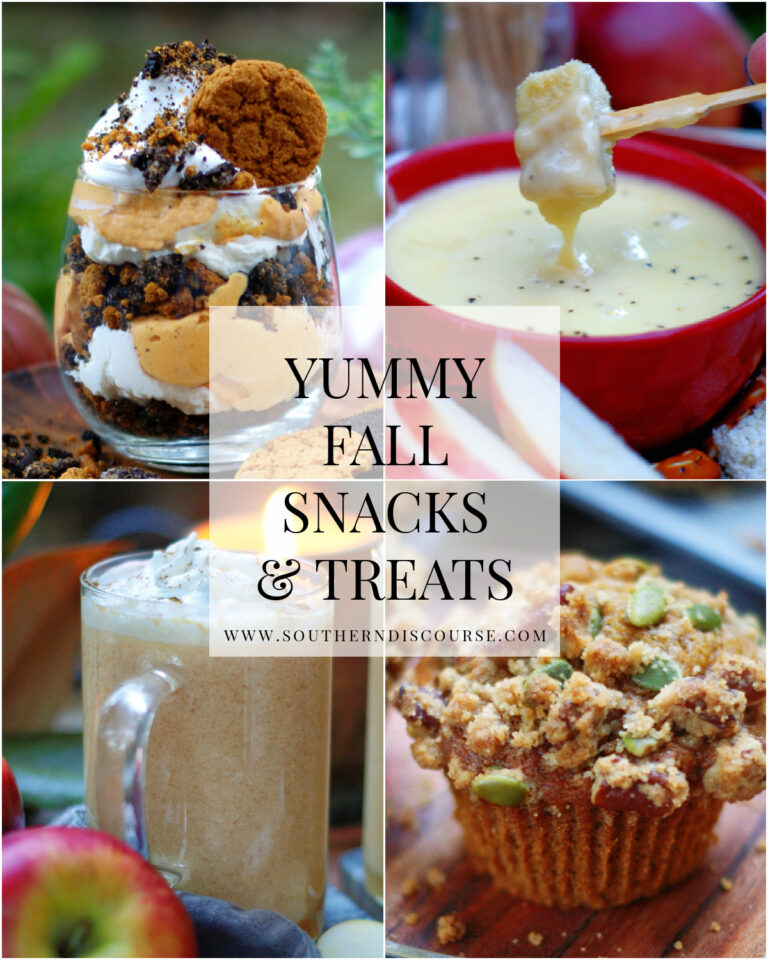 Yummy Fall Snacks & Treats - Southern Discourse