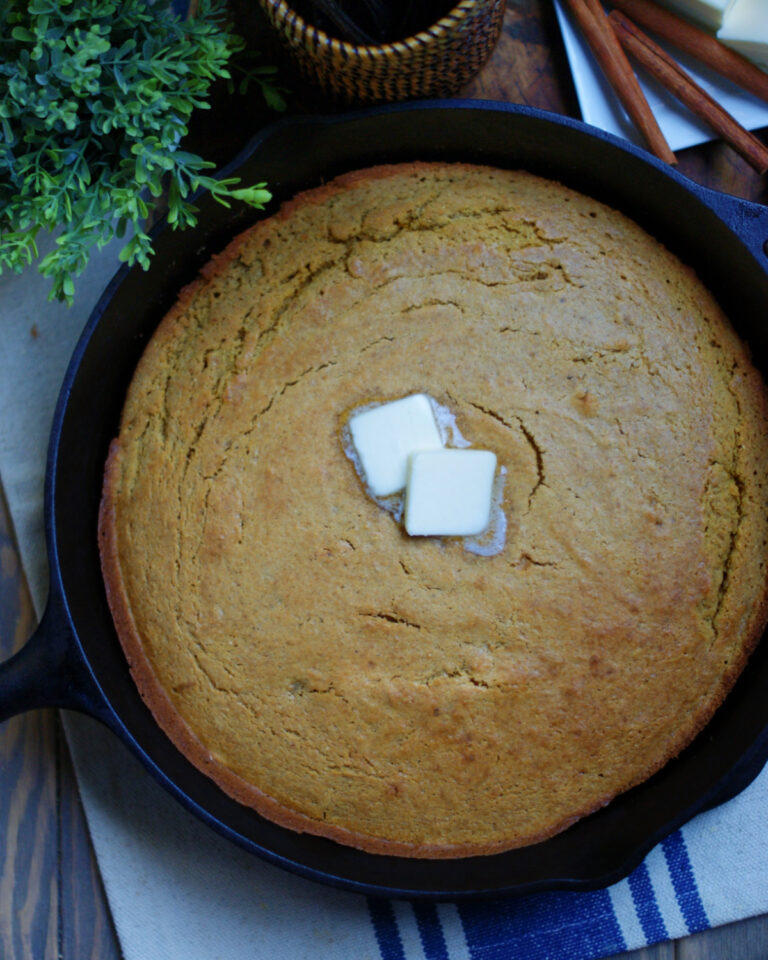 Easy Sweet Potato Cornbread - Southern Discourse