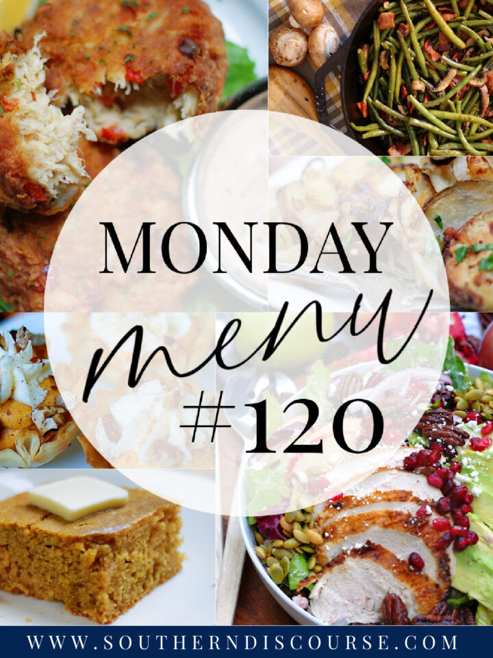 Monday Menu 108- Turkey Dinner & Pizza Night - southern discourse