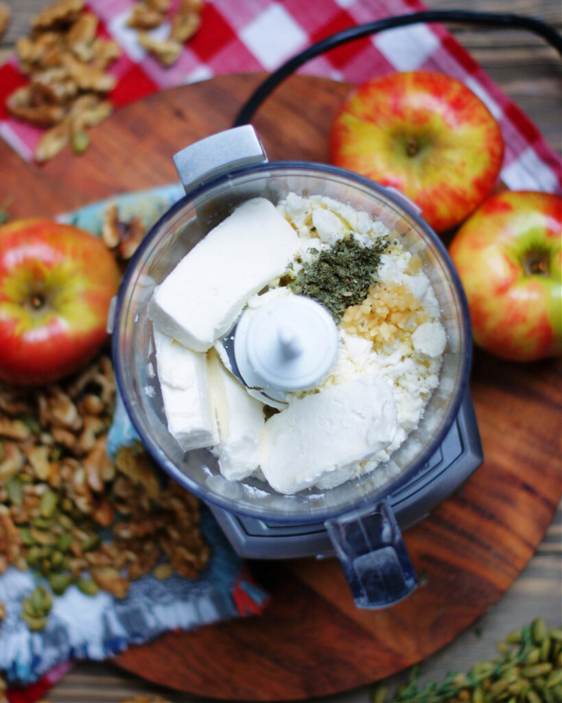 Whipped Feta Dip with Apples, Honey & Walnuts - Southern Discourse