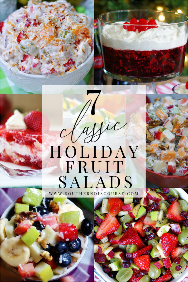 7 Must Make Holiday Fruit Salads - Southern Discourse