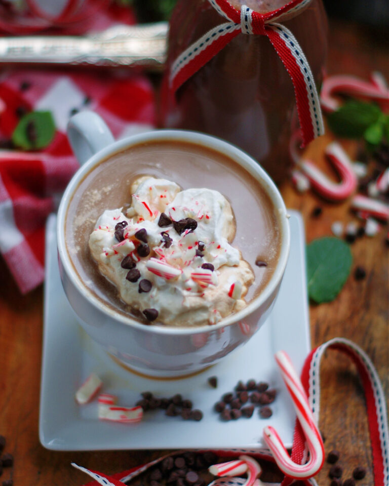 Easy Peppermint Mocha Coffee Creamer - Southern Discourse