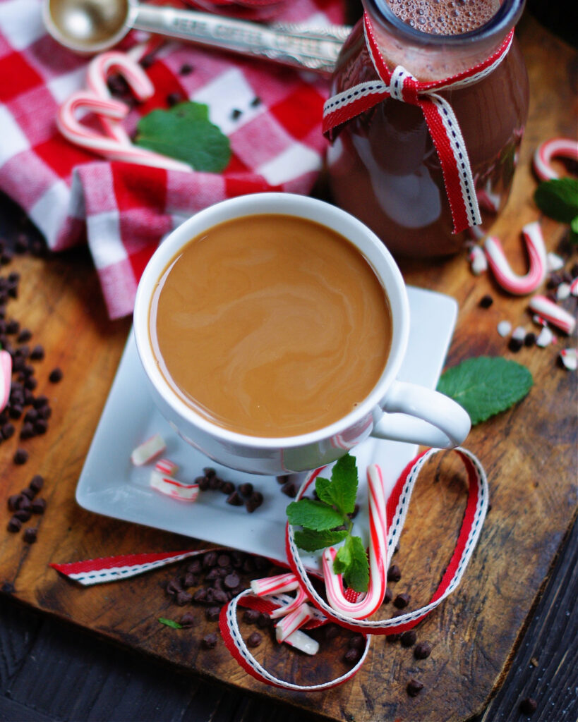 Easy Peppermint Mocha Coffee Creamer - Southern Discourse